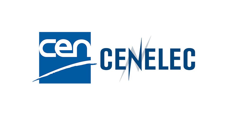 Drei deutsche Gremienvorsitzende bei CENELEC mit dem CEN-CENELEC PIN ...